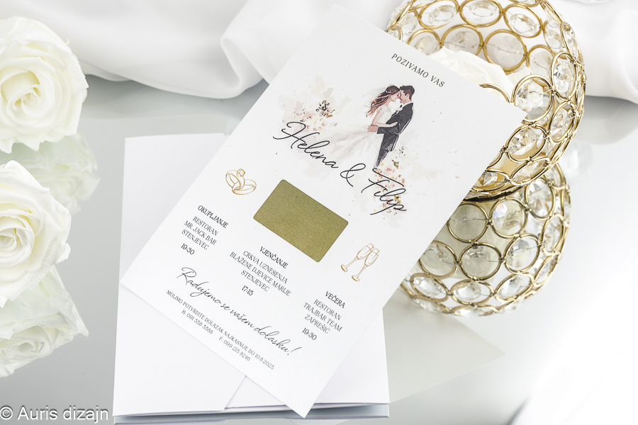 Pozivnice za vjenčanje - Auris dizajn